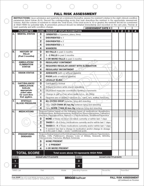 Pediatric Fall Risk Assessment Tool pediatric-fall-risk-assessment-tool